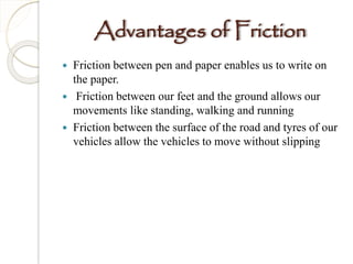 friction ppt | PPTX