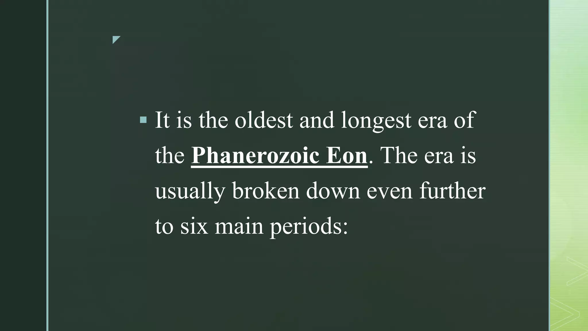 WHAT IS PALEOZOIC ERA? | PPTX