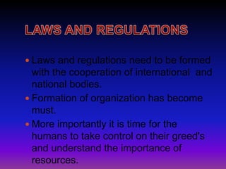 management of natural resources | PPTX