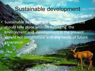 management of natural resources | PPTX