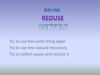 management of natural resources | PPTX