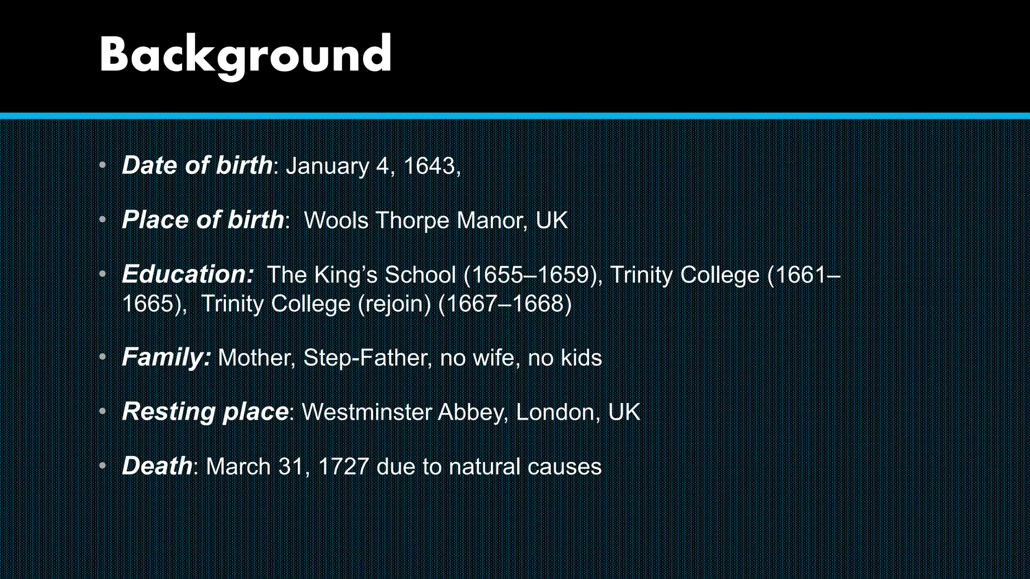 Isaac Newton ppt | PPTX