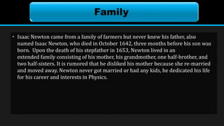 Isaac Newton ppt | PPTX