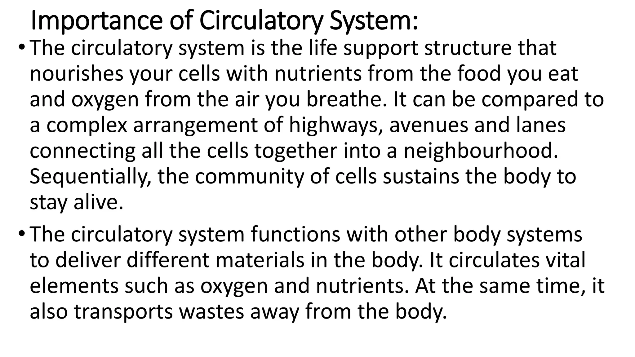 Science 9 Circulatory System | PPTX