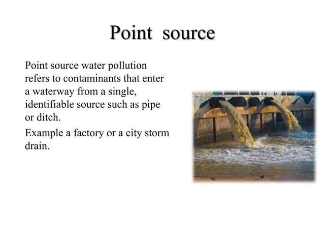 Water Pollution PPT | PPT