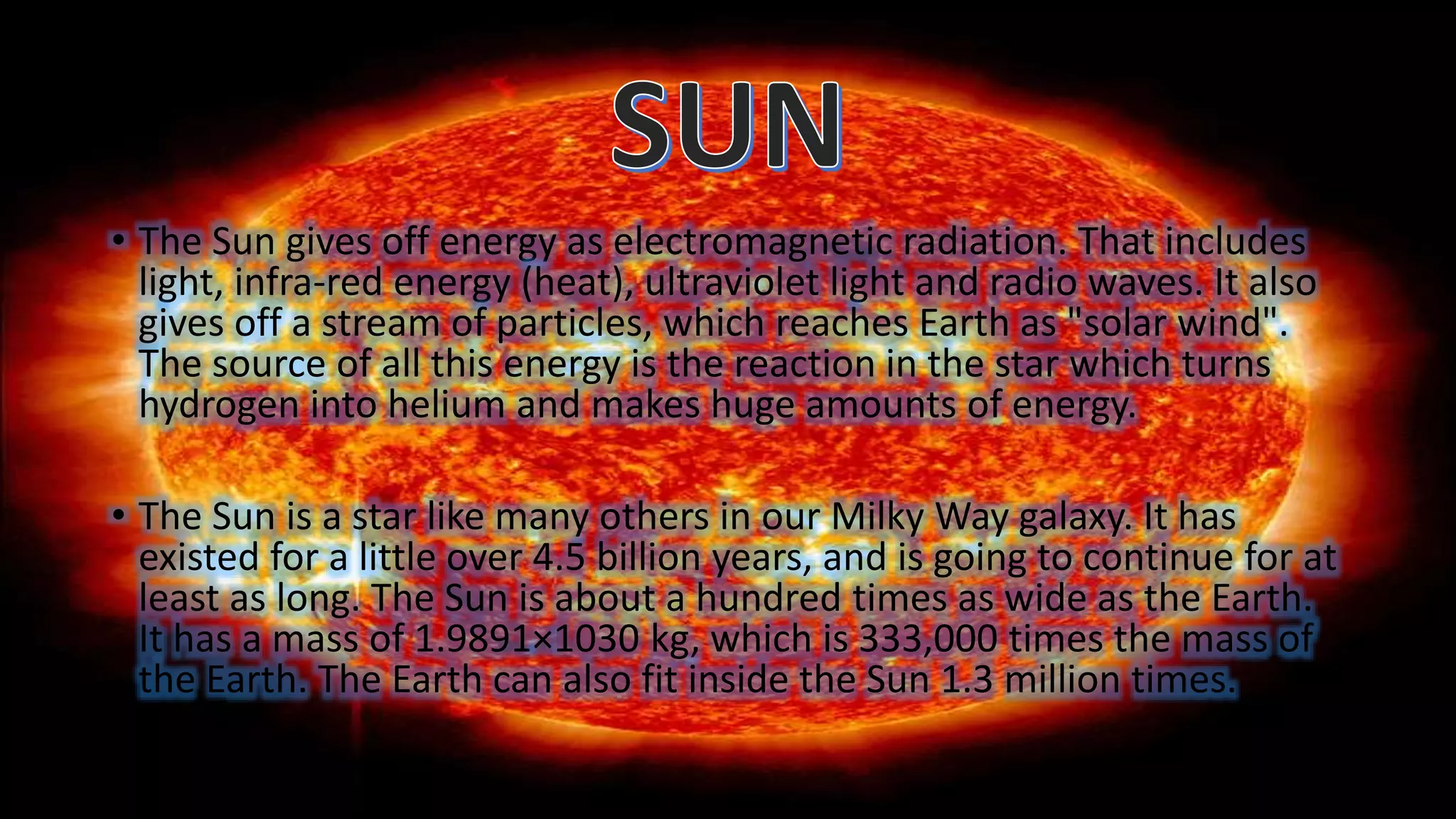 SOLAR SYSTEM PPT CLASS 8 | PPTX