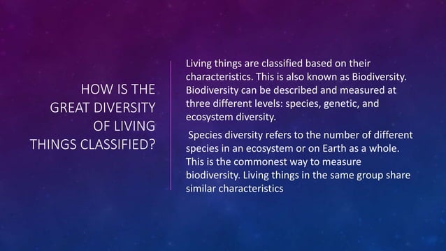 Classifying plants and animals | PPTX | Gardening | Home & Garden