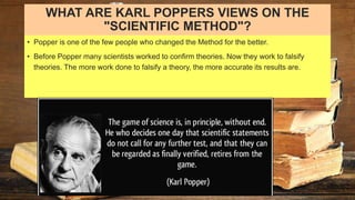 Historical perspective of science by: Karl popper and thomas kuhn | PPTX