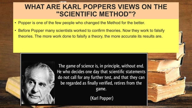 Historical perspective of science by: Karl popper and thomas kuhn ...