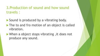 Science presentation of sound ch 13 | PPTX