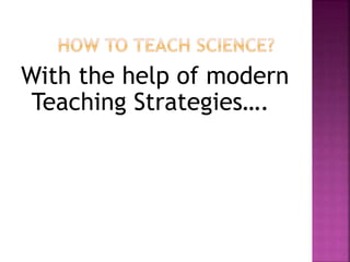 Science presentation primary level | PPTX