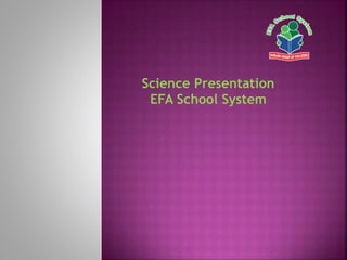 Science presentation primary level | PPTX
