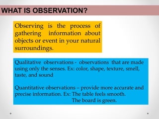 Science process skills | PPTX