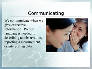 Science Process Skills.ppt science investigation | PPT