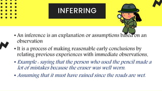 Science process skills by elina and visi | PPTX