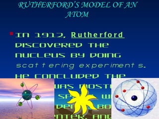 structure of an atom by romit jain | PPT