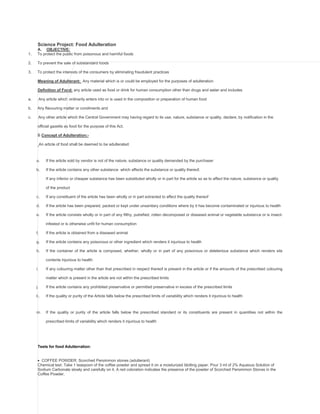 Science project | DOCX