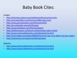 Science Baby Book Project | PPTX