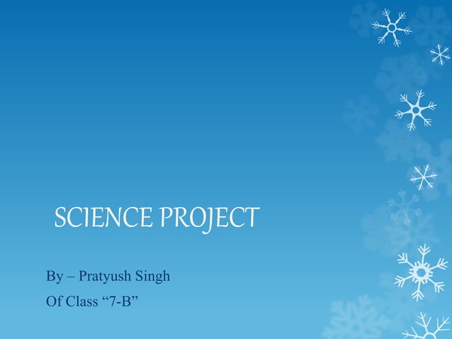 Science project | PPT