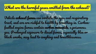 Exhaust gases | PPTX