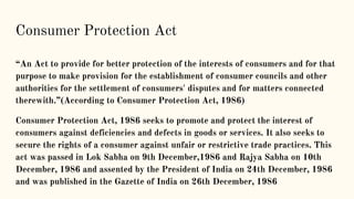 NATIONAL CONSUMER DAY | PPTX