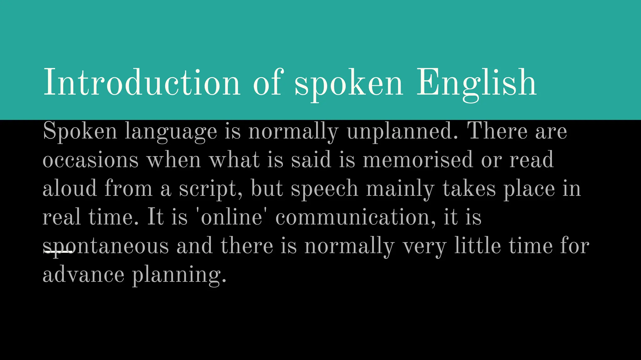 Spoken English Stanberry educity company | PDF