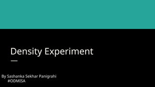 Science project.density explanation.pptx
