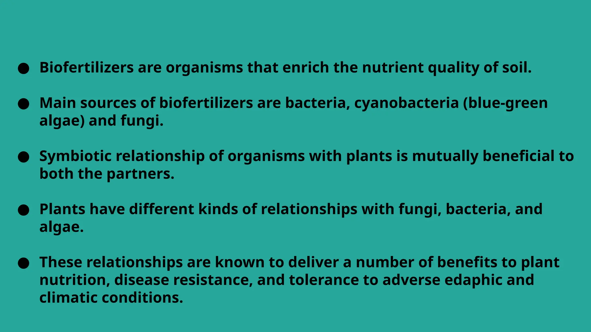 Science project biofertilizers botany ppt | PPTX