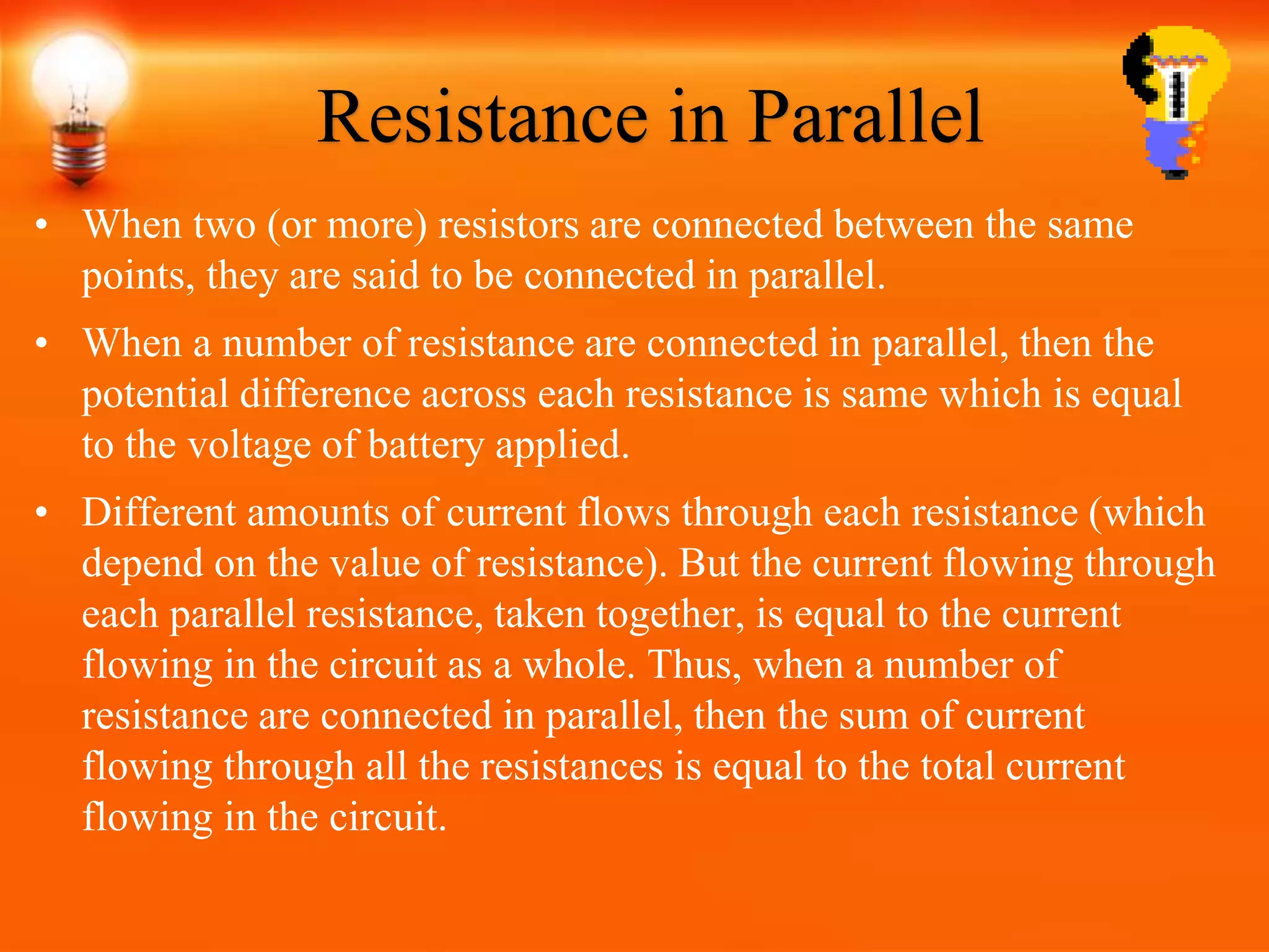 Electricity ppt for class 10 | PPTX