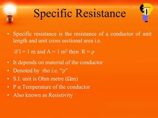 Electricity ppt for class 10 | PPTX