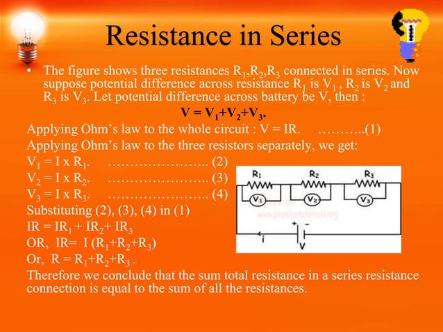 Electricity ppt for class 10 | PPTX