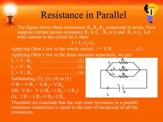 Electricity ppt for class 10 | PPTX