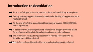 Deoxidation | PDF