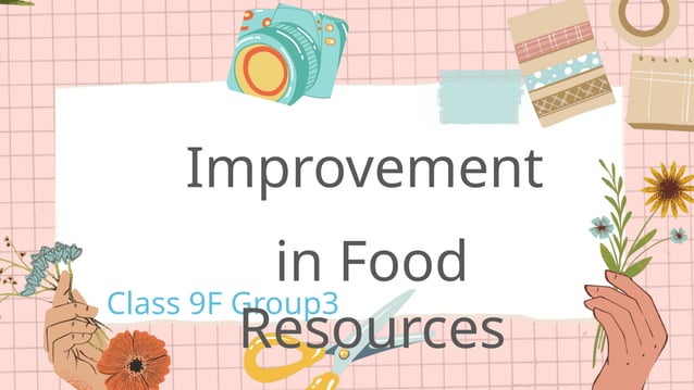 IMPROVEMENT IN FOOD RESOURCES CLASS 9.pptx