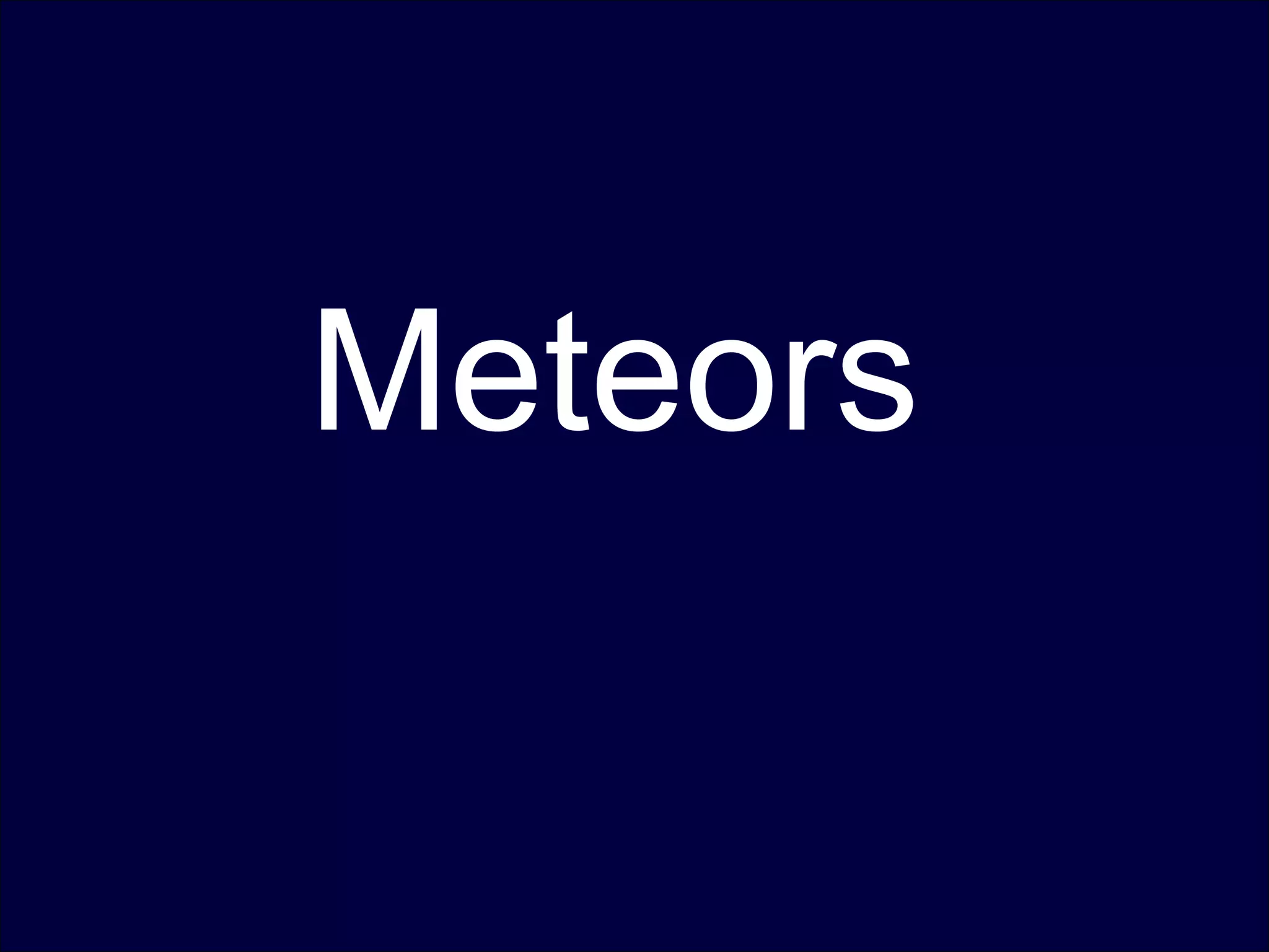 Science Project Asteroids Meteroids And Meteors | PPT
