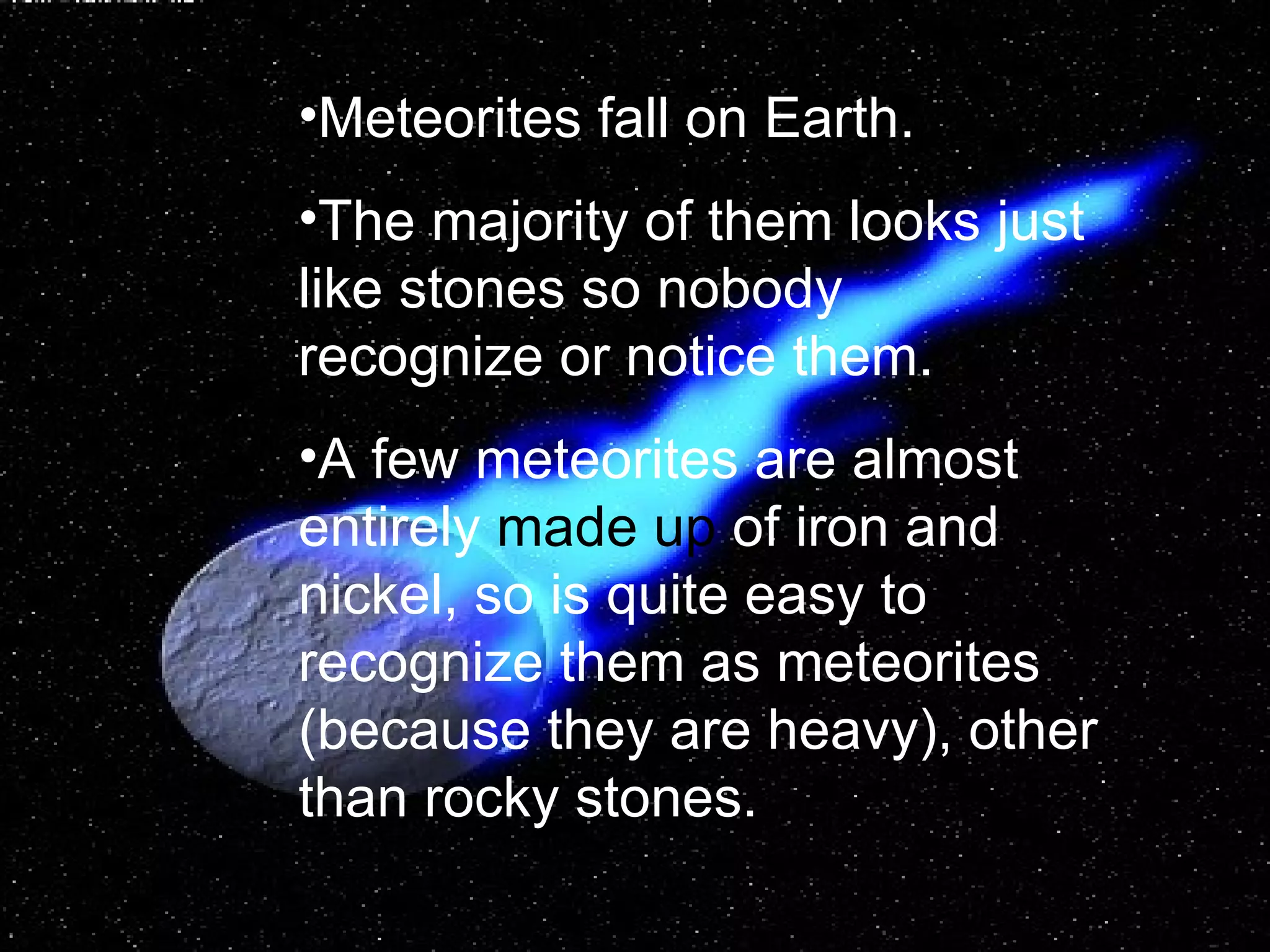 Science Project Asteroids Meteroids And Meteors | PPT