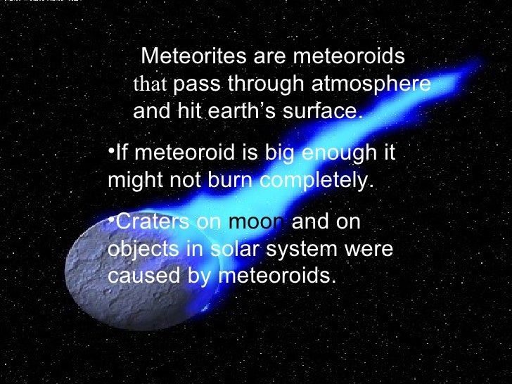 Meteoroid Meteor Amp Meteorite Facts For Kids