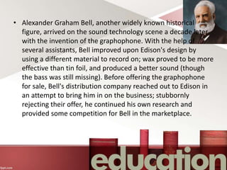 History of Sound & Light | PPTX