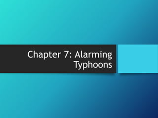 Alarming Typhoons | PPTX