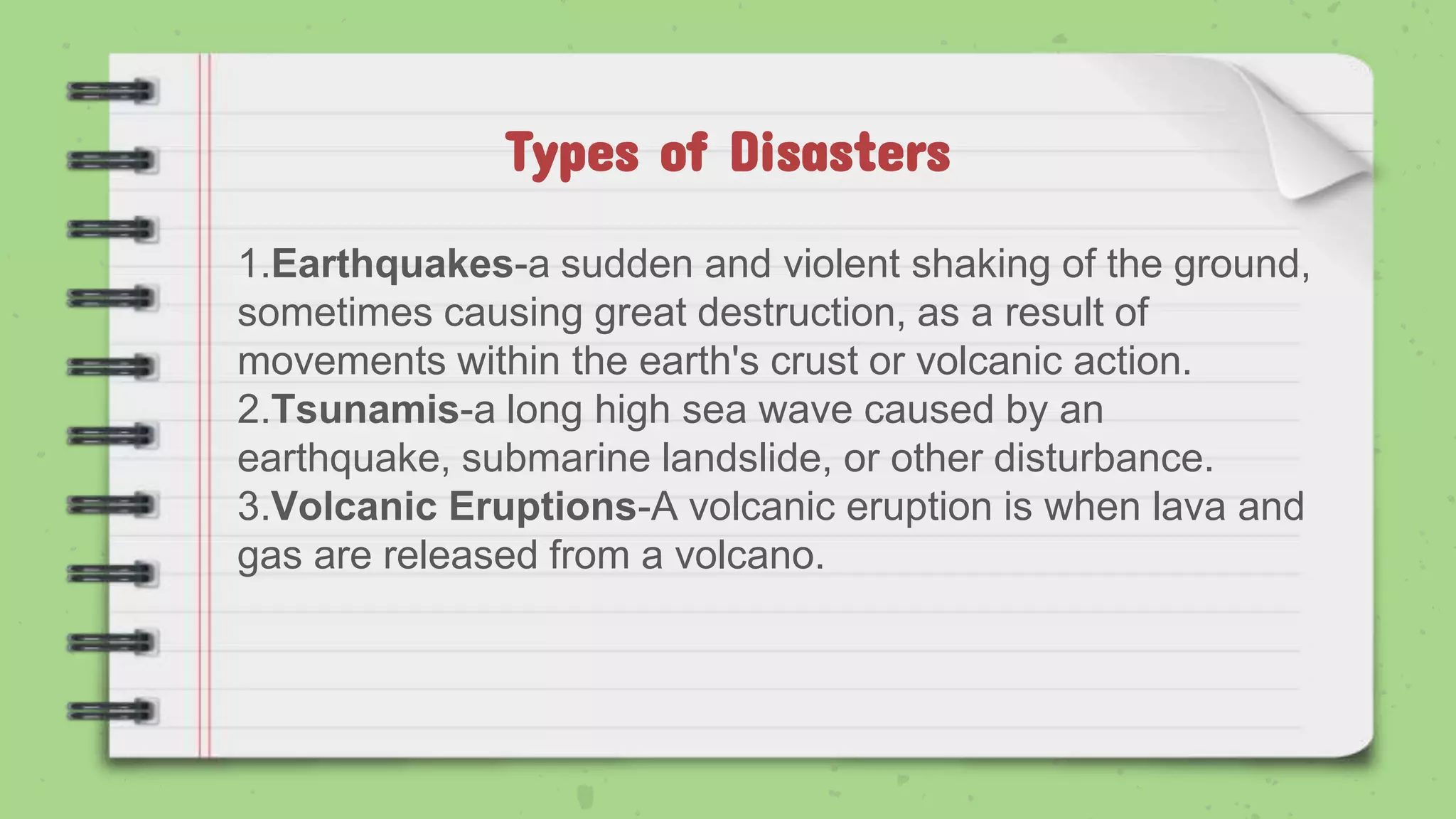 Disaster Preparedness | PPTX