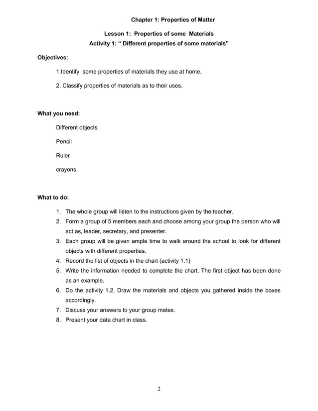 K TO 12 GRADE 5 LEARNER’S MATERIAL IN SCIENCE (Q1-Q4) | PDF | Indoor ...