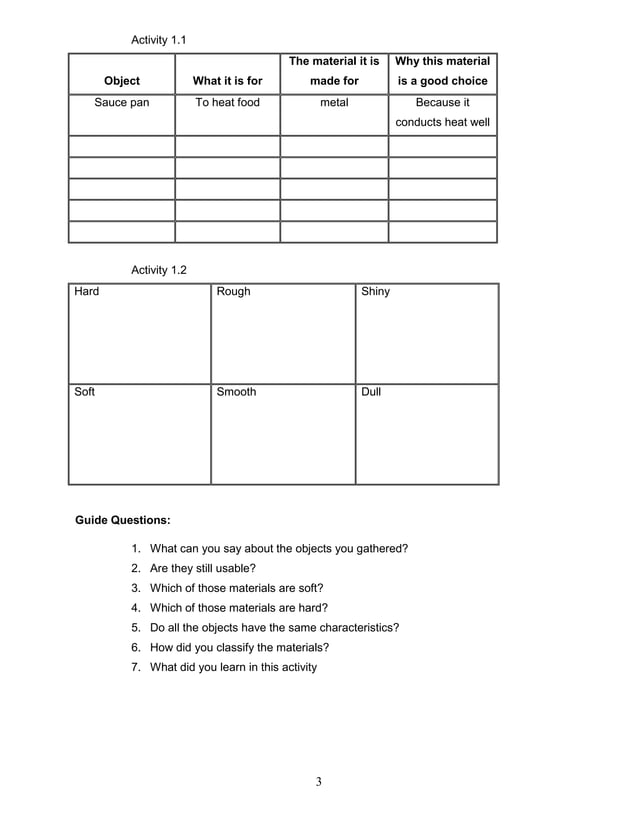 K TO 12 GRADE 5 LEARNER’S MATERIAL IN SCIENCE (Q1-Q4) | PDF | Indoor ...