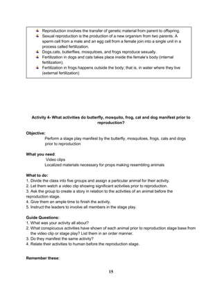 K TO 12 GRADE 5 LEARNER’S MATERIAL IN SCIENCE (Q1-Q4) | PDF