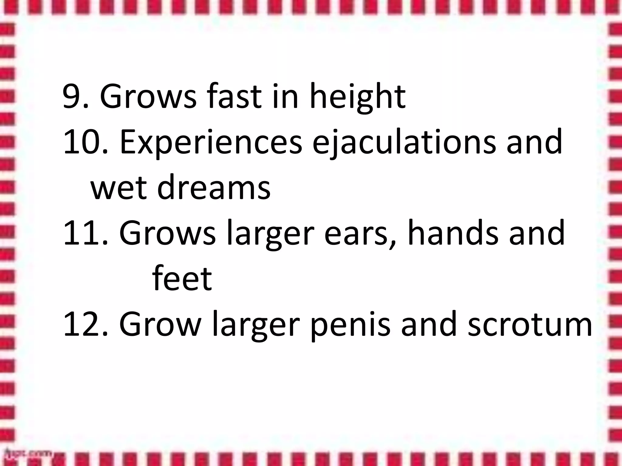 Puberty and Adolescence Stage | PPTX