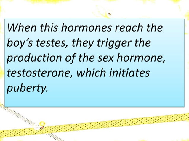 Puberty and Adolescence Stage | PPTX | Hormonal Disorders | Endocrine ...