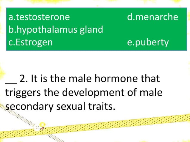 Puberty and Adolescence Stage | PPTX | Hormonal Disorders | Endocrine ...
