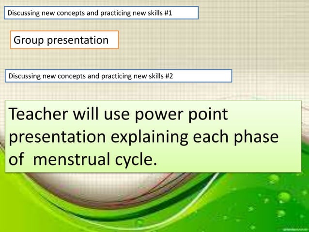 The Menstrual Cycle | PPT | Free Download