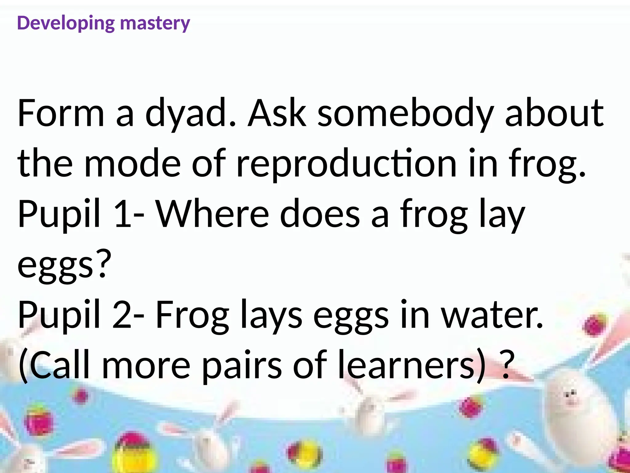 SCIENCE Q2 WK5 DAY 1-5.pptx Animal Reproduction and its Parts | PPT