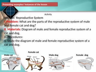 SCIENCE Q2 WK5 DAY 1-5.pptx Animal Reproduction and its Parts | PPTX