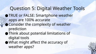 SCIENCE QUARTER FOUR POWERPOINT ABOUT WEATHER TRACKING | PPTX